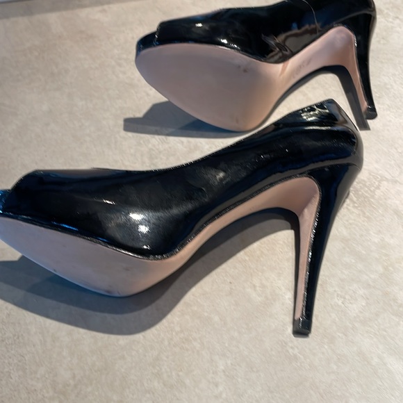Foot Candy | Shoes | Hot Patent Leather Foot Candy Peep Toe Heels ...